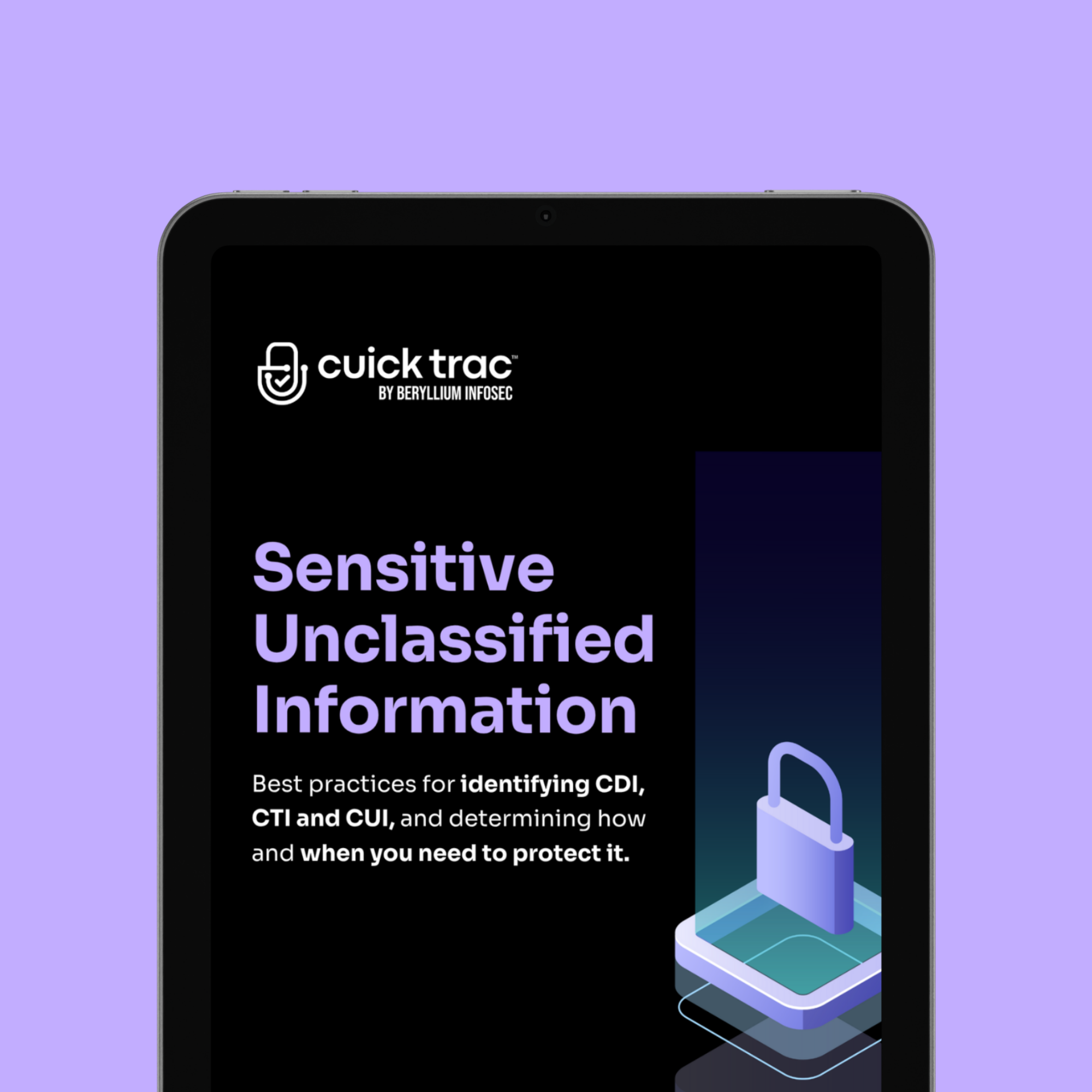 Download the CUI Compliance eBook | Free Guide | Cuick Trac